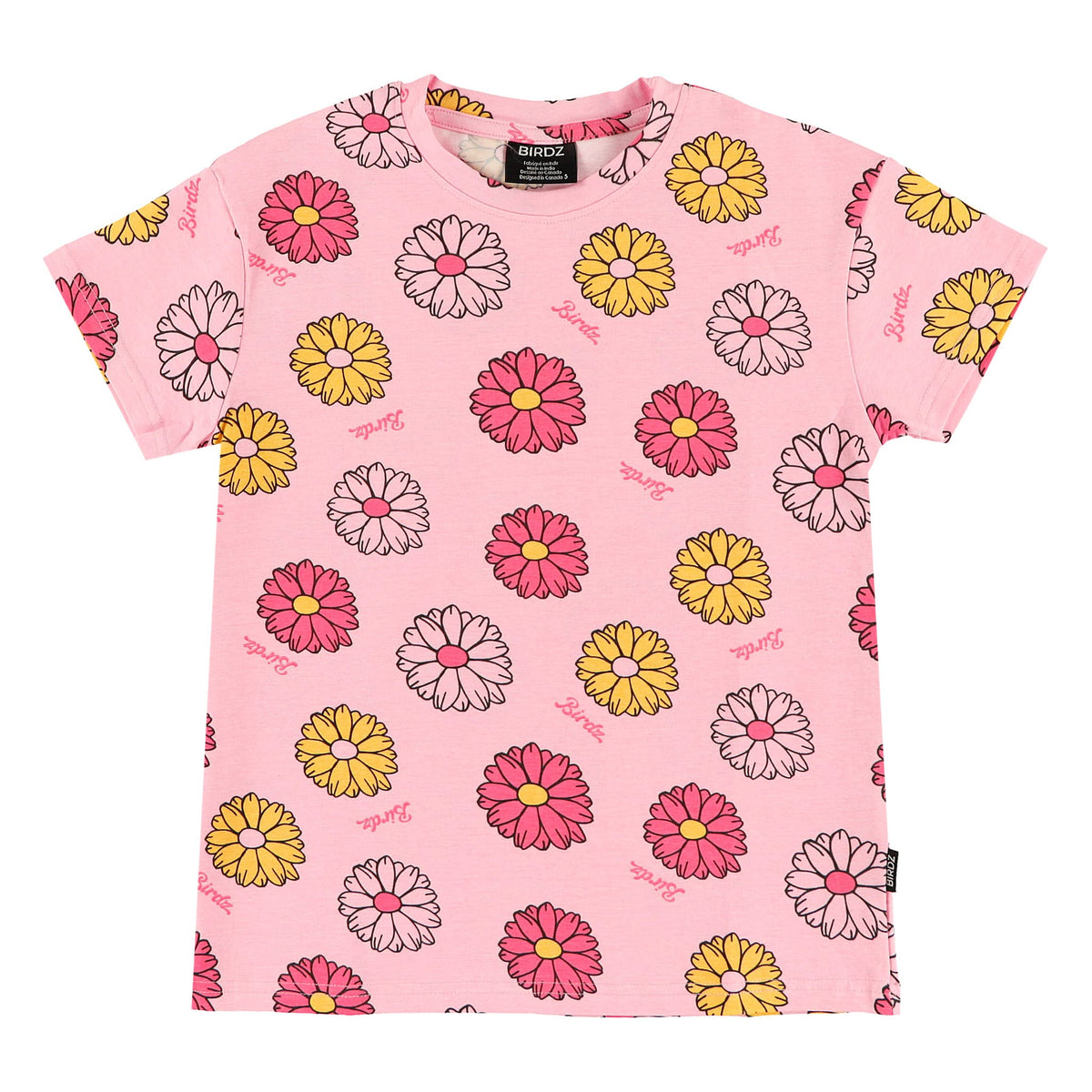 Flower Print T-shirt 2-10 y – CLÉMENT