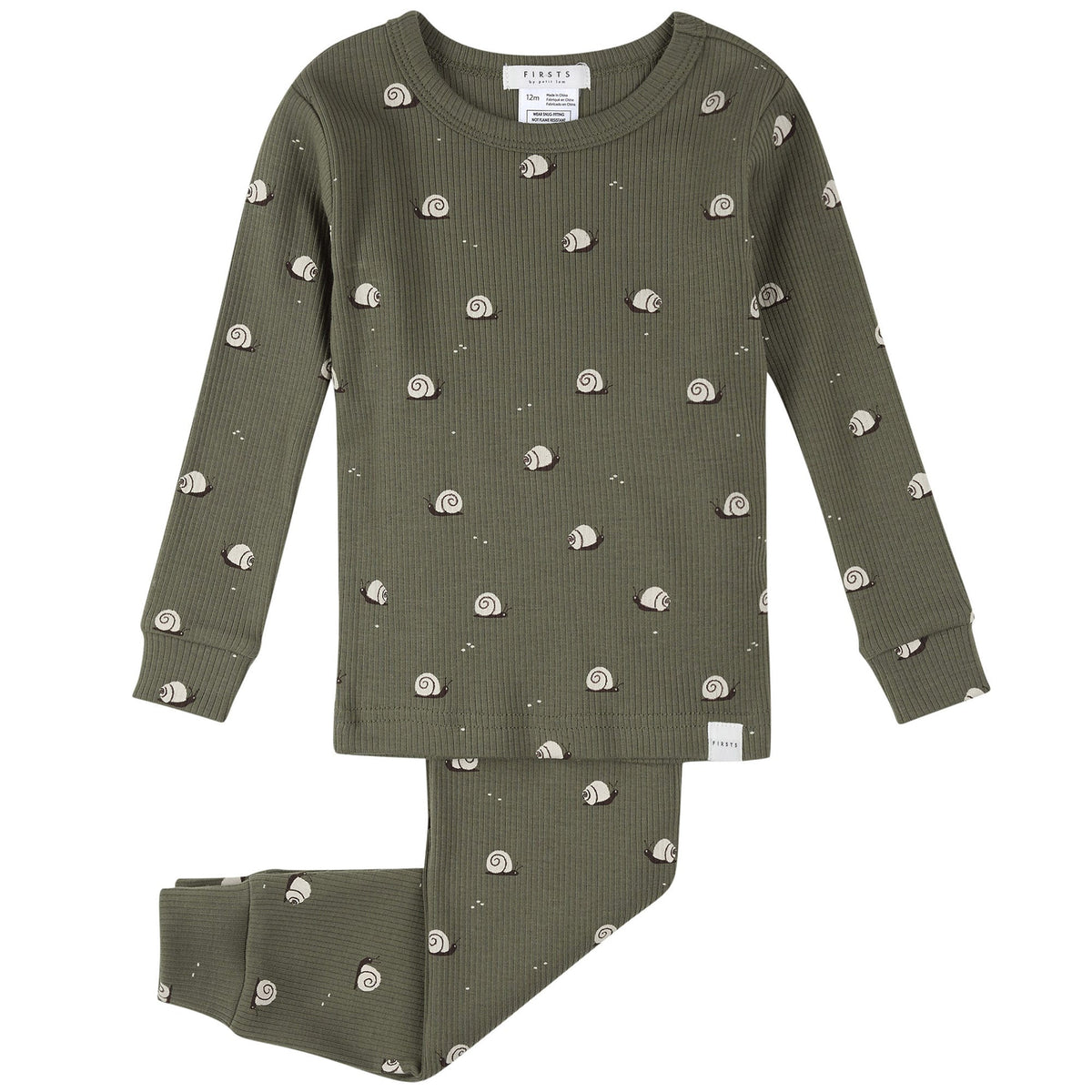 Pyjama Deux Pièces Escargot Loutre12-24mois – CLÉMENT
