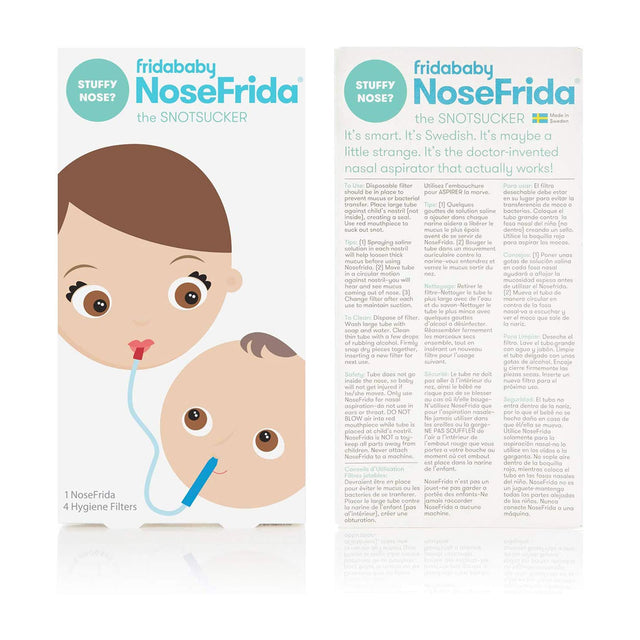 NoseFrida® the SnotSucker Nasal Aspirator – CLÉMENT