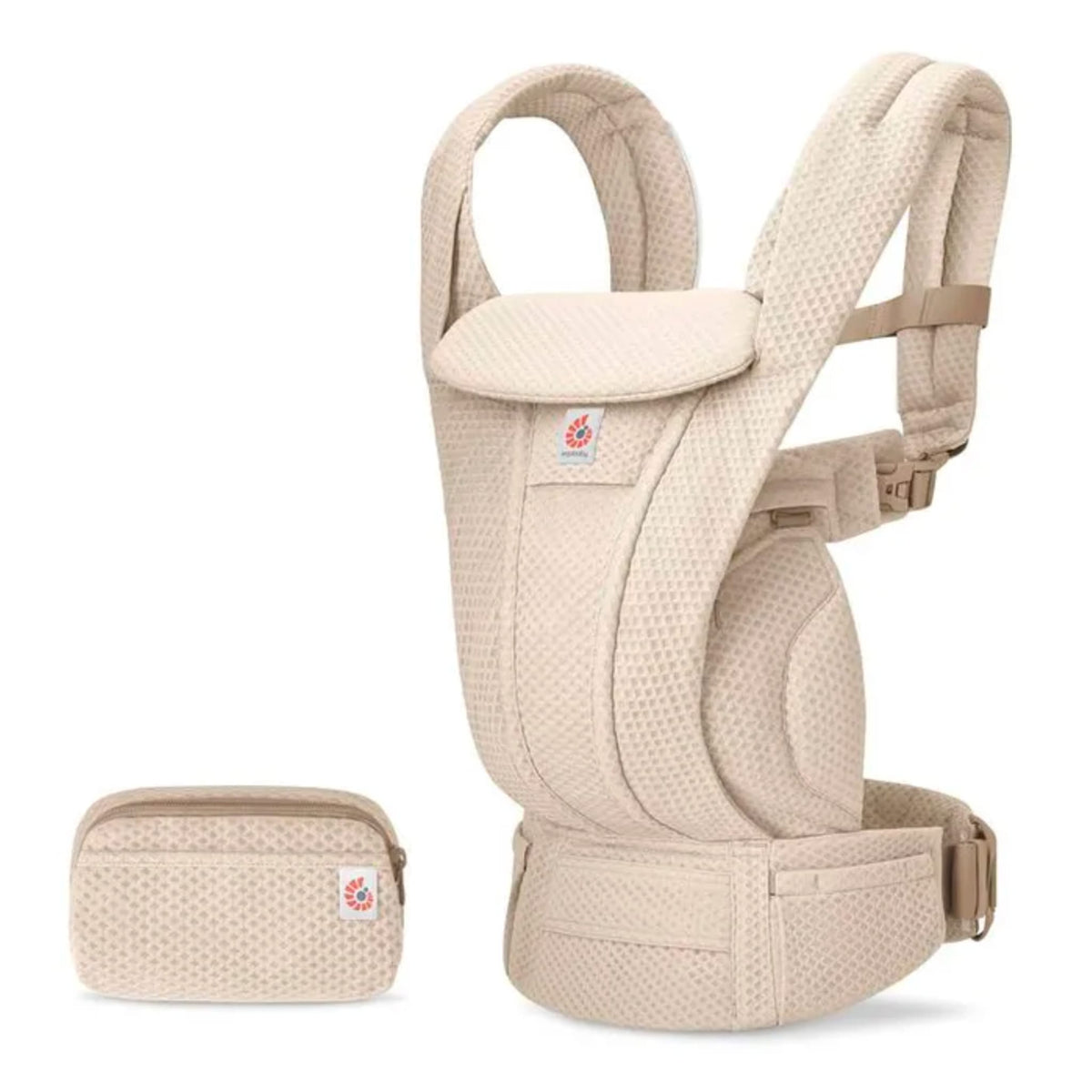 Porte-Bébé Omni Deluxe Mesh - Beige Naturel – CLÉMENT