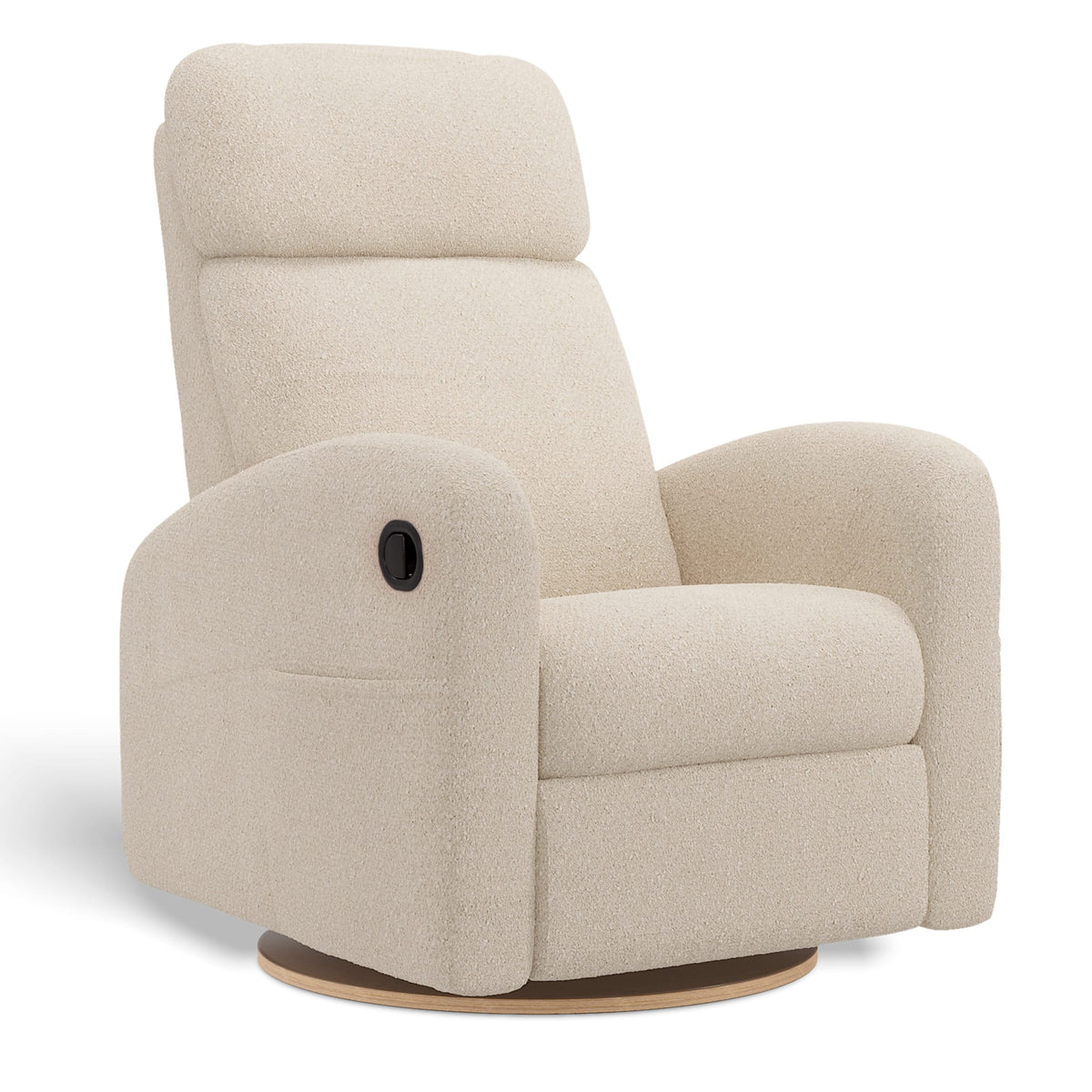 Fauteuil Berçant Inclinable Pivotant Hailey - Beyond Sheep Cream ...