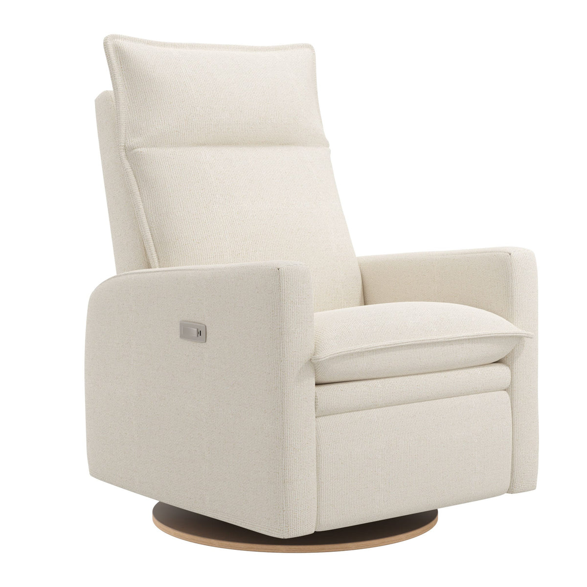 Rocking and Swivel Armchair Arya - Henequen - Motorized Electric – CLÉMENT