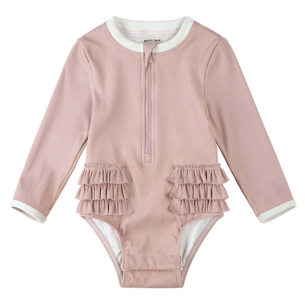 Maillot UV Manches Longues Côtelé 2-6ans – CLÉMENT