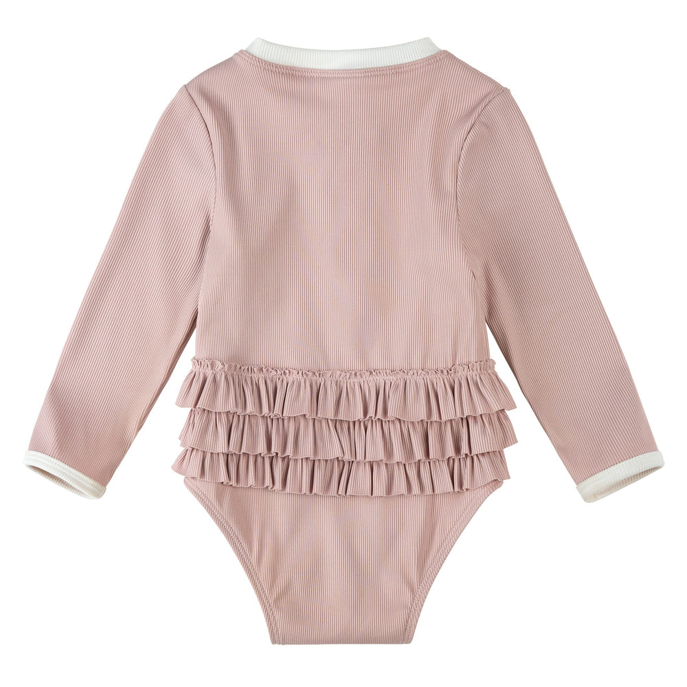 Maillot UV Manches Longues Côtelé 2-6ans – CLÉMENT