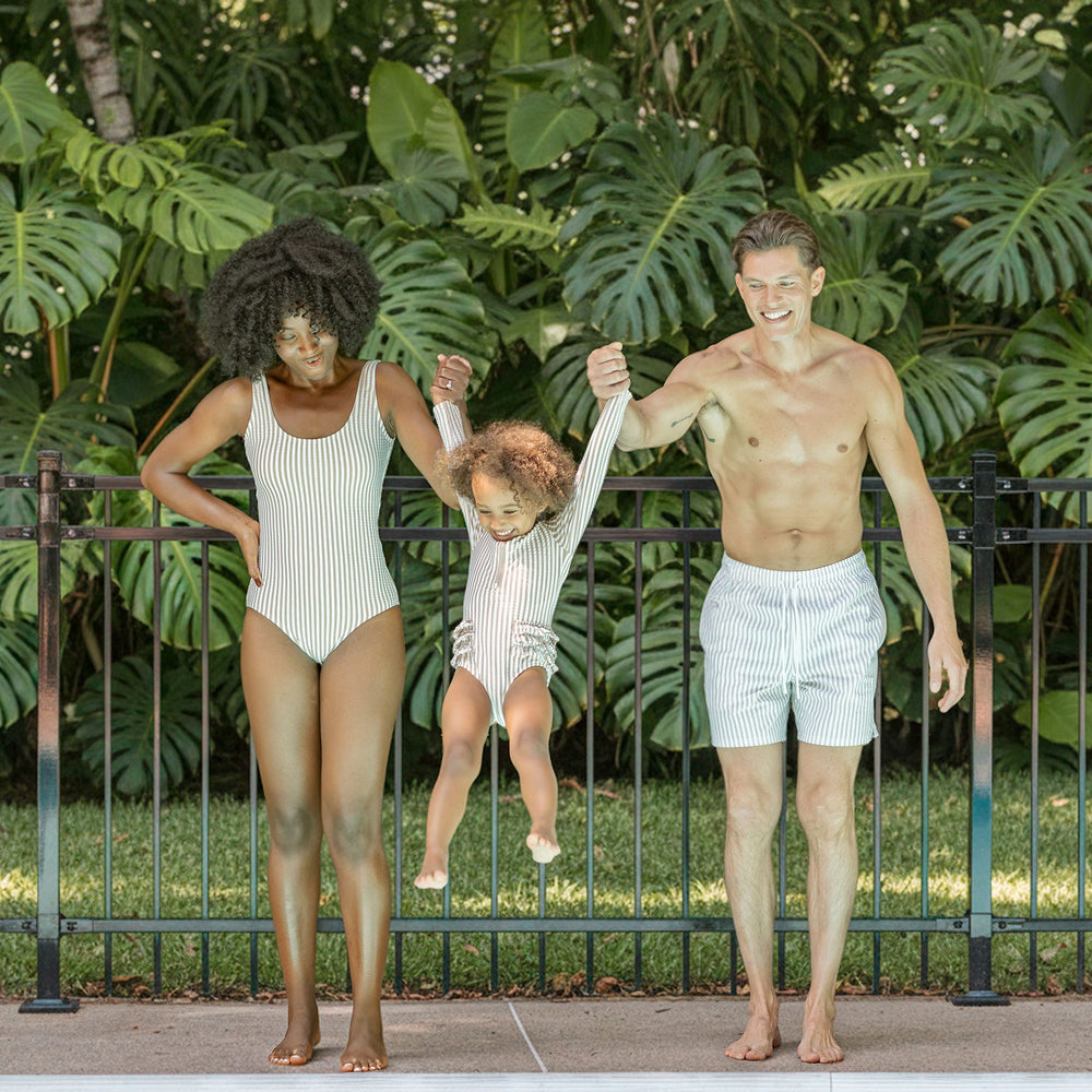 Maillot UV Manches Longues Rayé 2-6ans – CLÉMENT