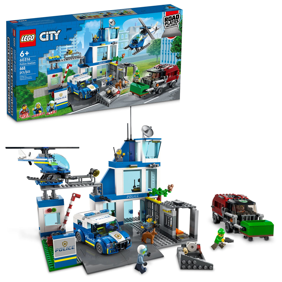 LEGO® City Le poste de police - LEGO® – CLÉMENT