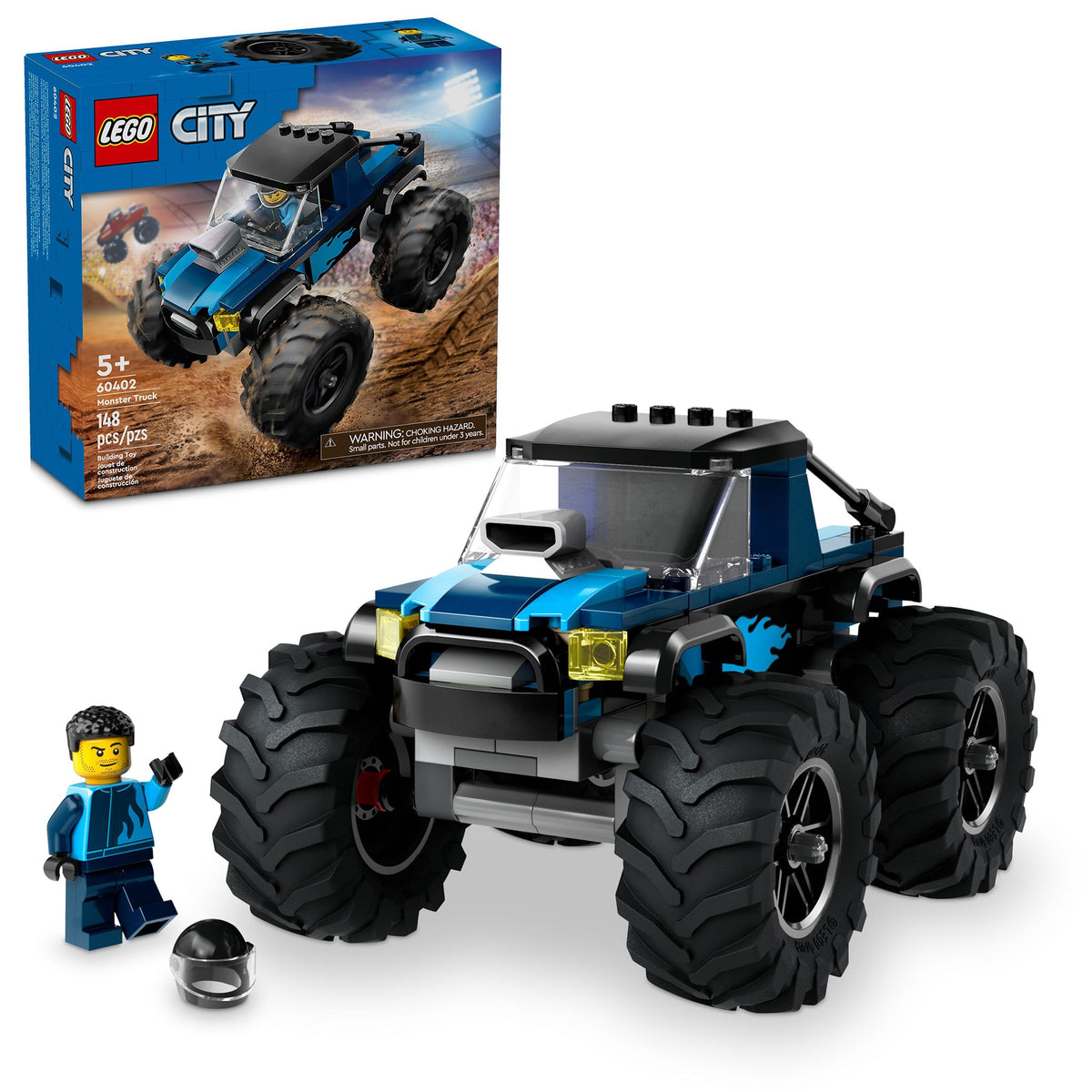 LEGO® City Le camion monstre bleu - LEGO® – CLÉMENT