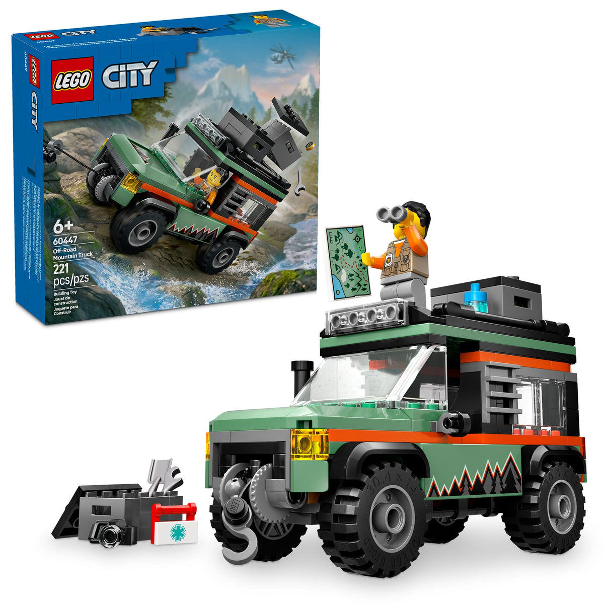 LEGO® City Le camion de montagne 4x4 tout-terrain – CLÉMENT