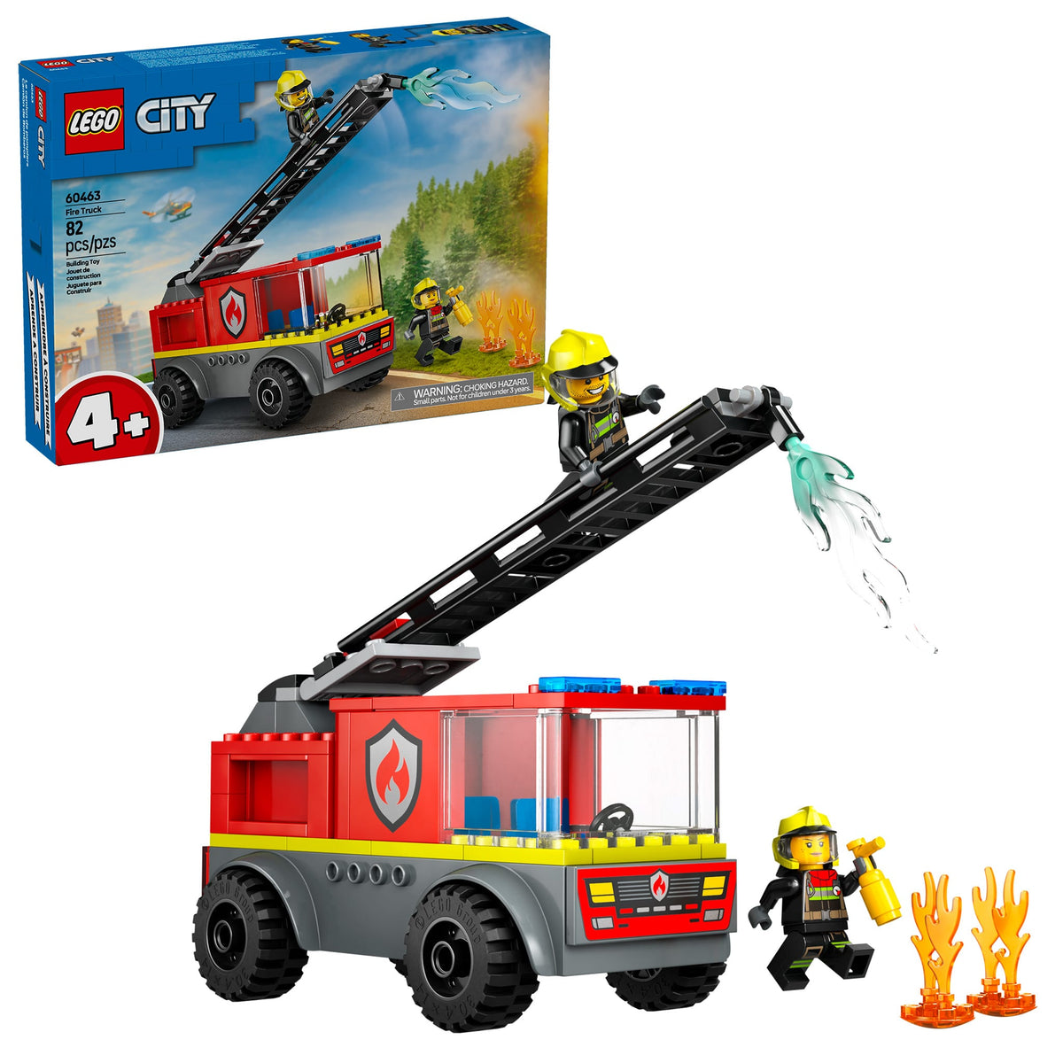 LEGO® City Le camion de pompiers avec échelle - LEGO® – CLÉMENT