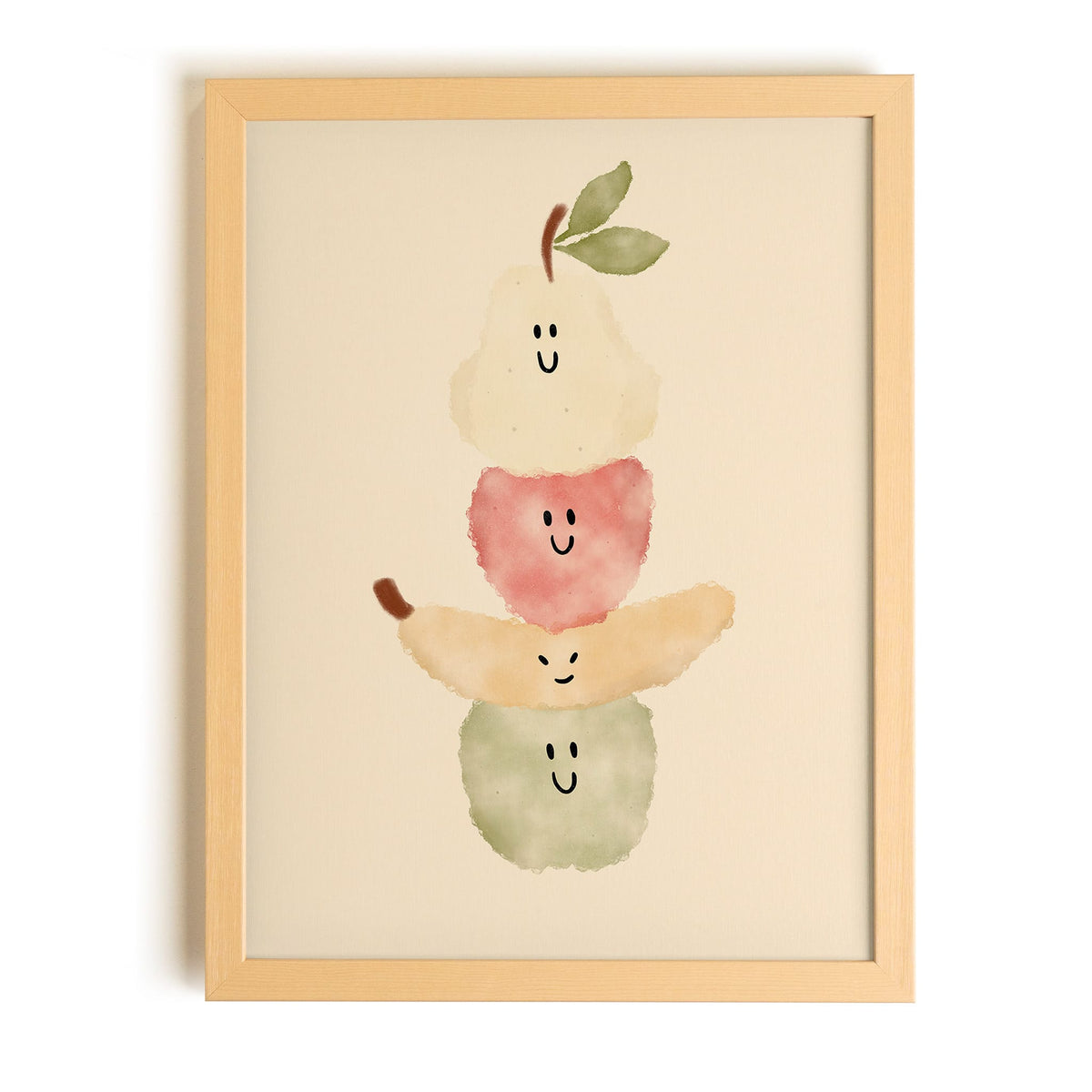 Canva with Natural Frame - Yummy Pyramid – CLÉMENT