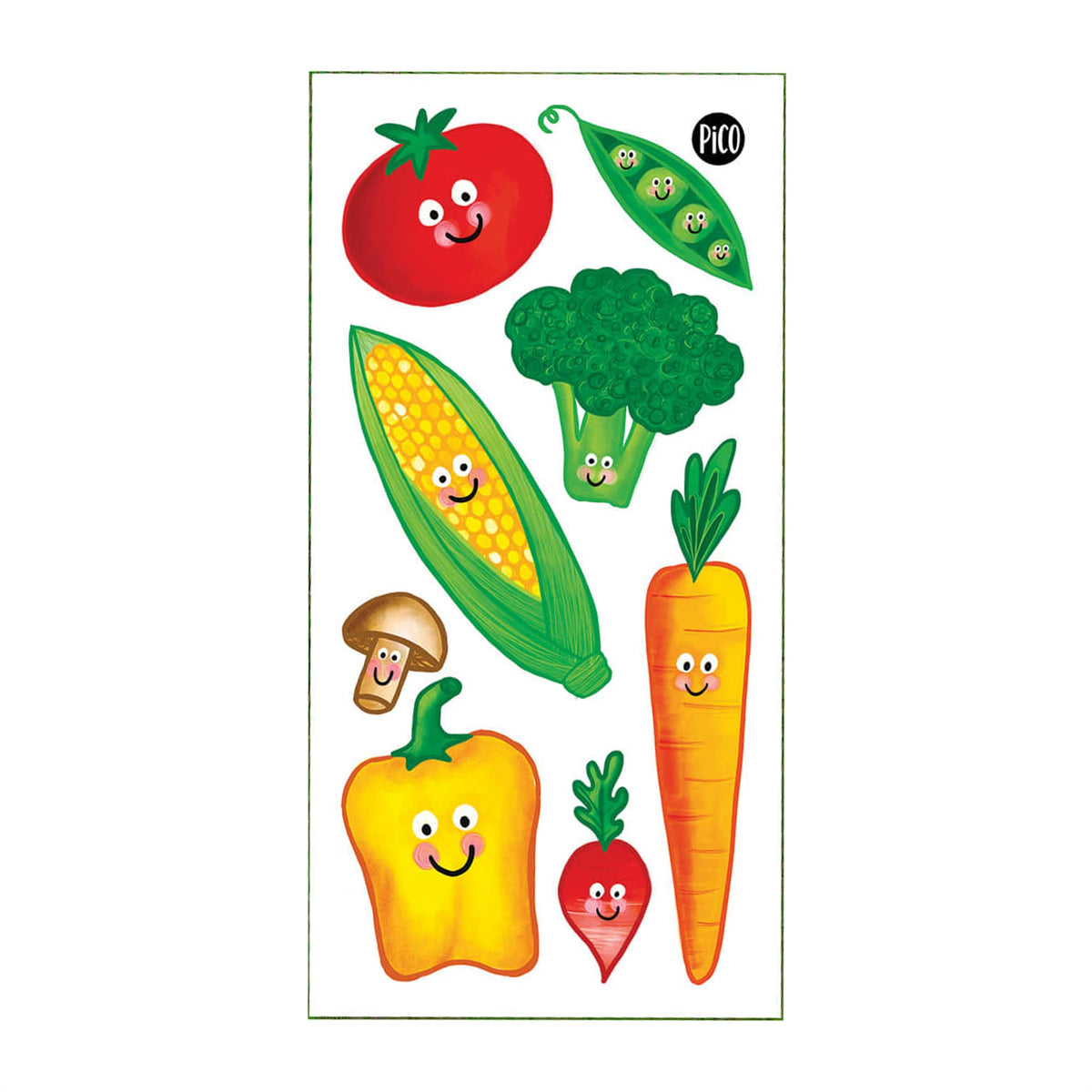 Tattoos Pico - Friendly Vegetables – CLÉMENT