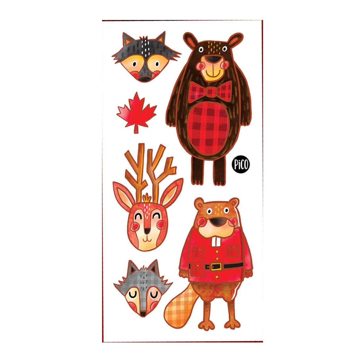 Tatouages Pico - Les Animaux du Canada - Pico Tatouages – CLÉMENT