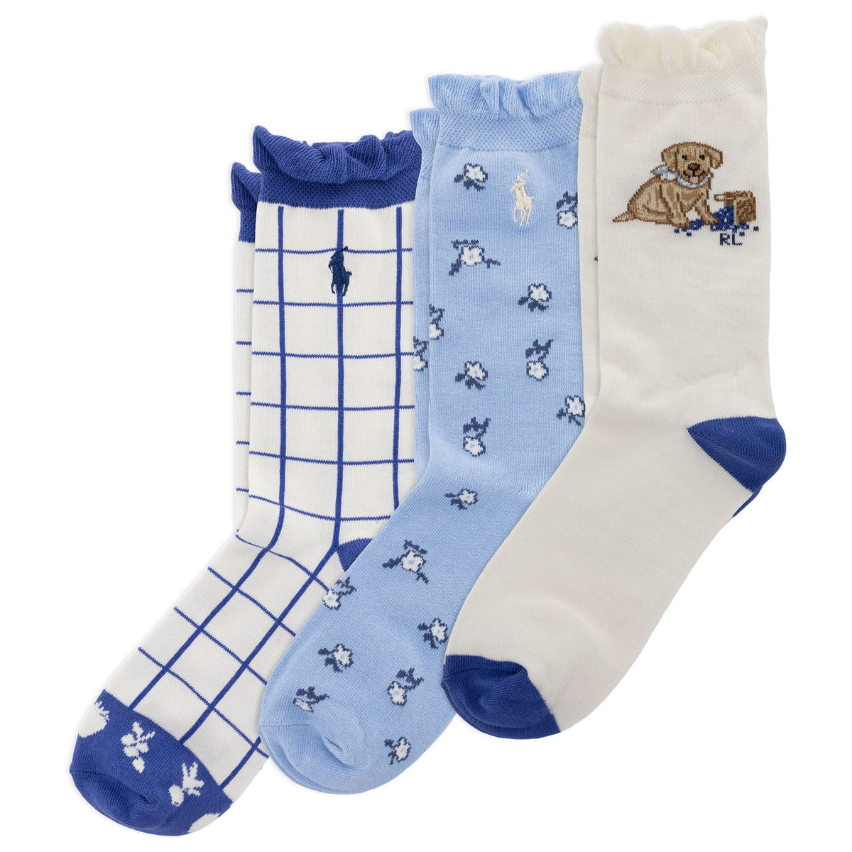 Bas Chien Bleuet (3) 4-11ans - Polo Ralph Lauren – CLÉMENT