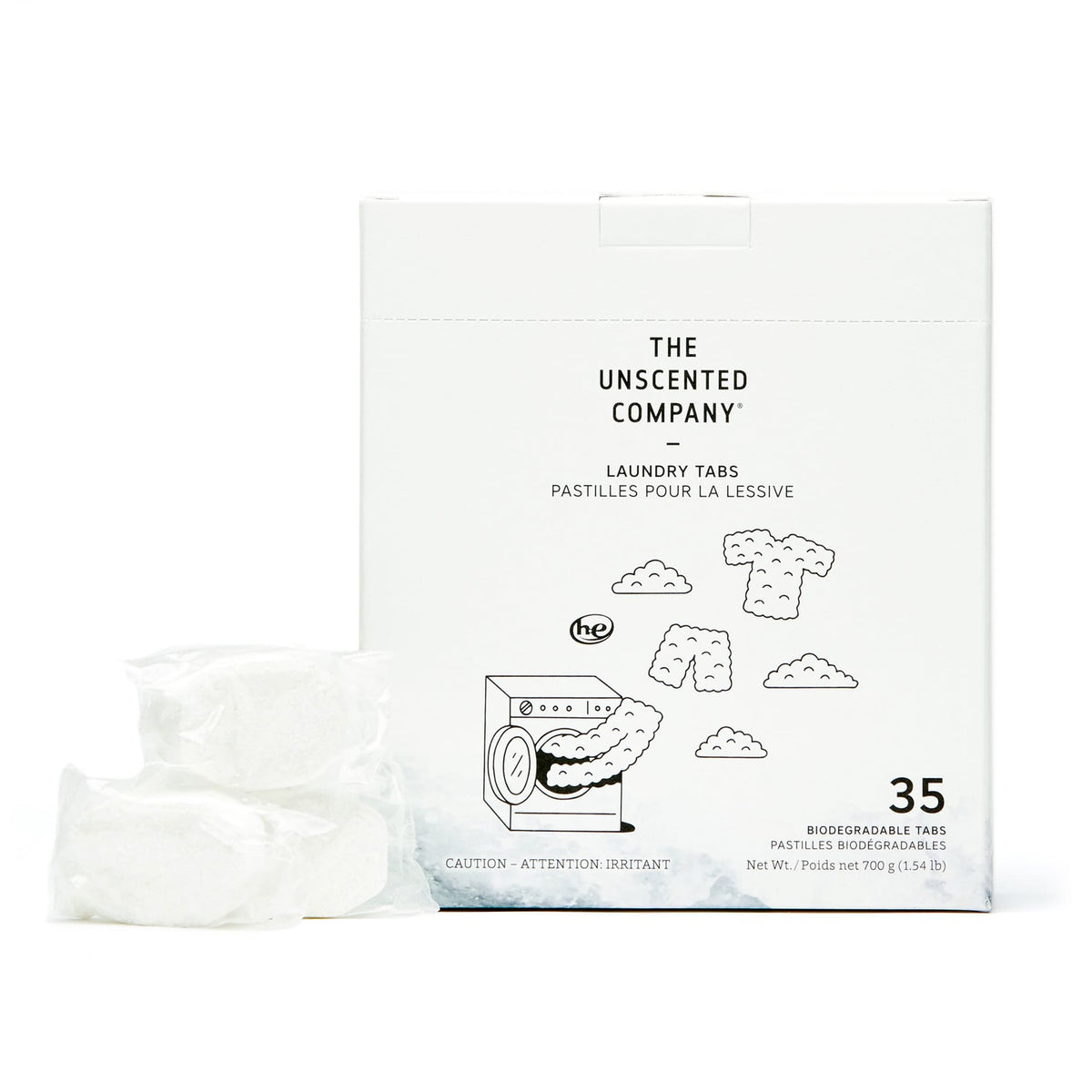 Pastilles pour Lessive 35 unités – CLÉMENT